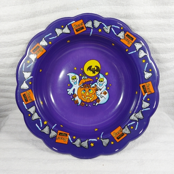 hershey | Holiday | Hersheys Halloween Bowl Purple Berman Usa 995 ...